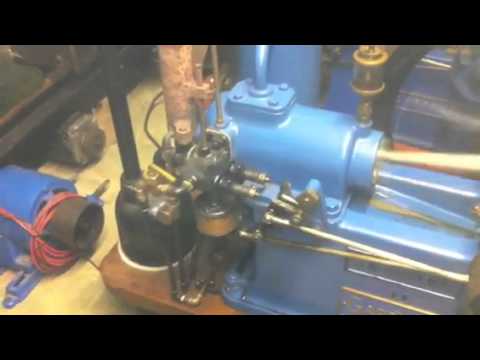 Gardner gas engine - YouTube