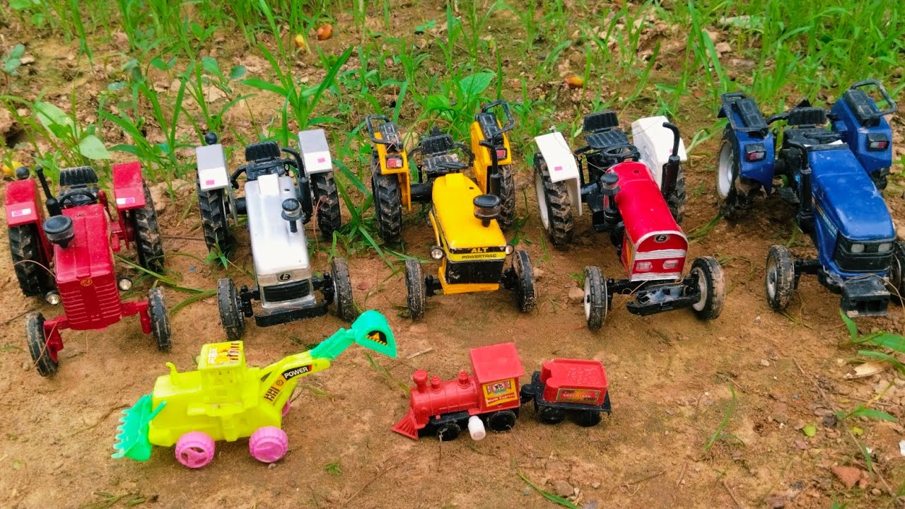 Diy top mini tractors & jcb & train intro video 😁 | top mini tractor 🚜 ...