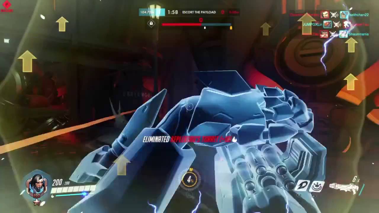 Overwatch: Raptorion Pharah Game play( King's Row) - YouTube