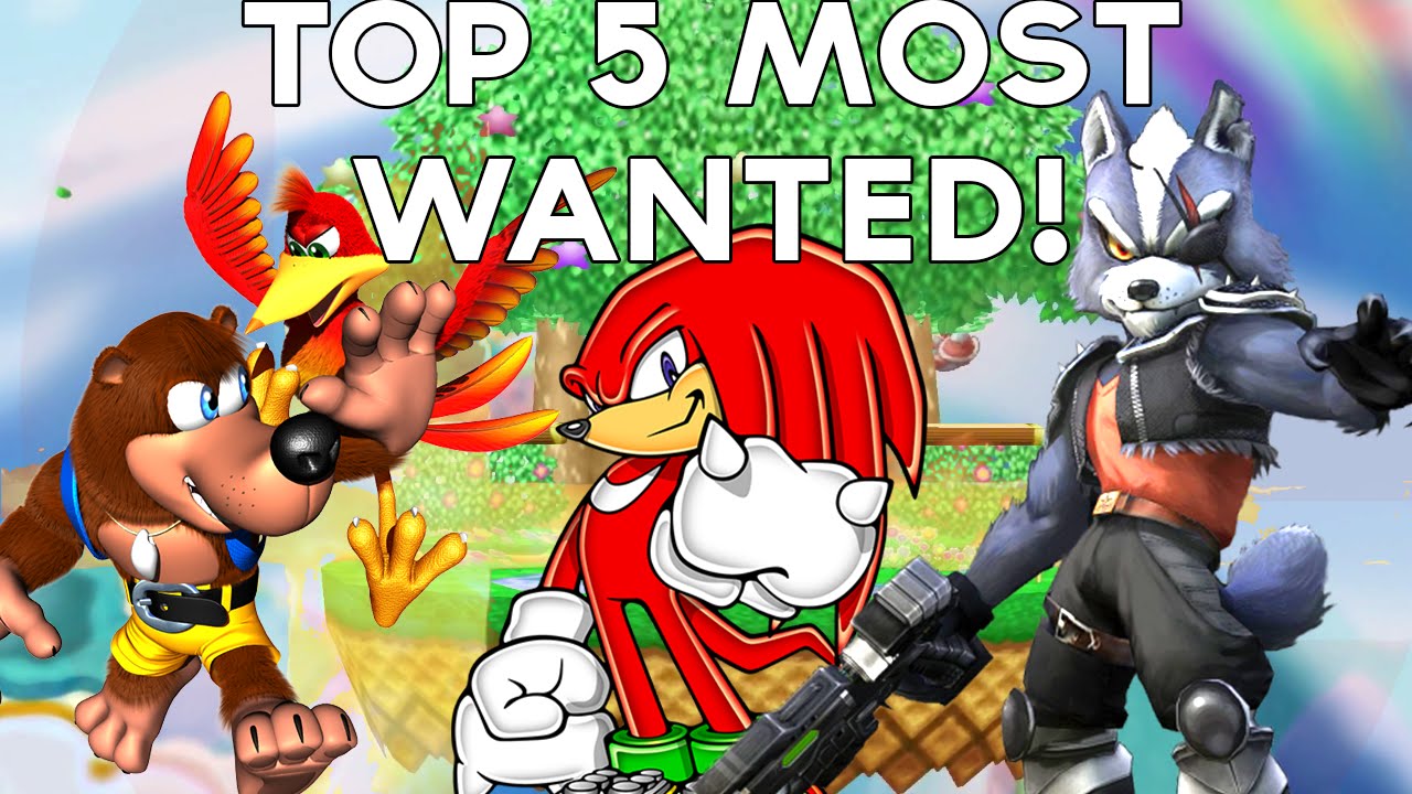 Super Smash Bros Our Top 5 Most Wanted Characters - YouTube