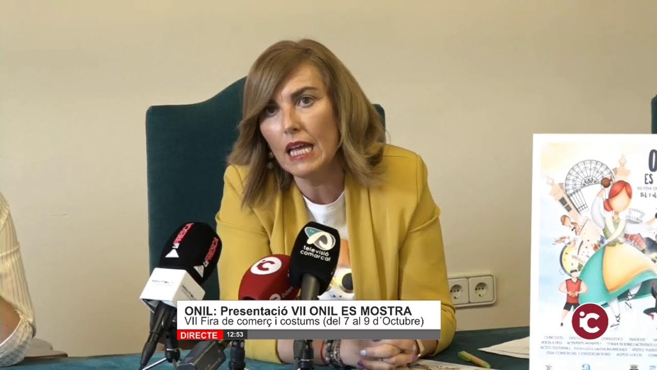 DIRECTO #Onil: Presentació VII Onil es Mostra - YouTube