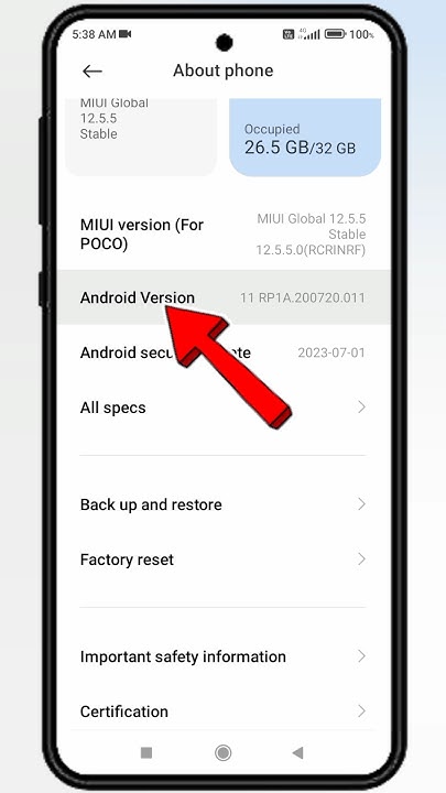 Apna Mobile Ma Android Version Ko Check Kaise kare | How To Check Android Version for Android ...