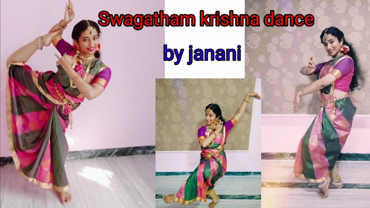 Swagatham krishna | indian raga| choreo and dance by janani. - YouTube