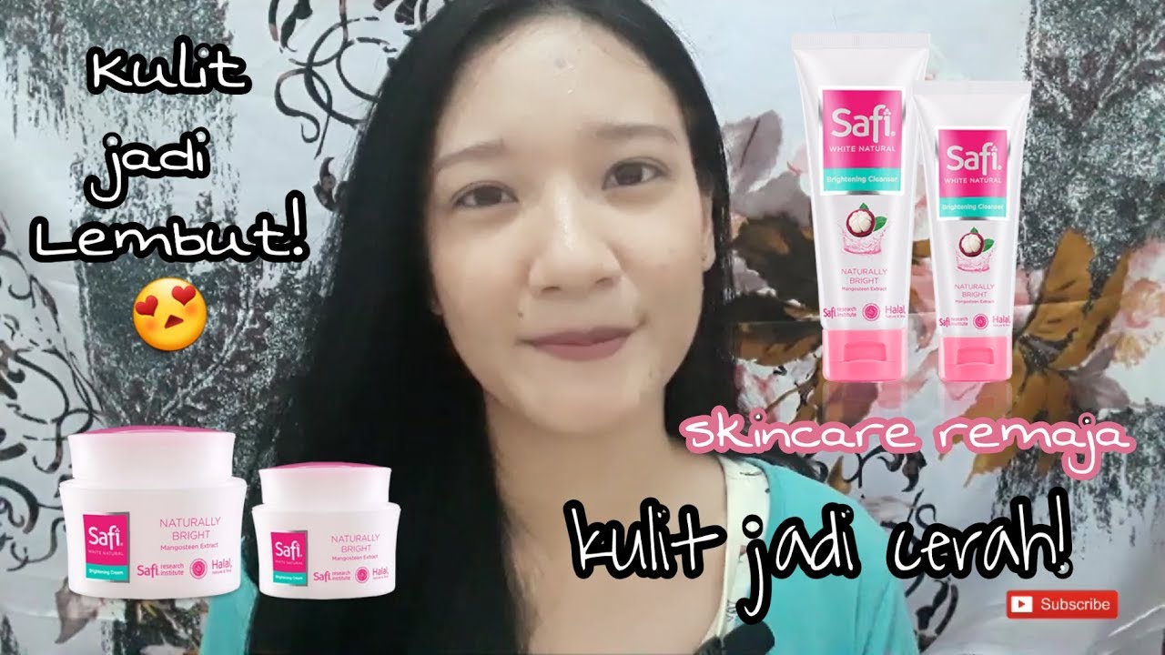 REVIEW SKINCARE SAFI WHITE NATURAL - YouTube