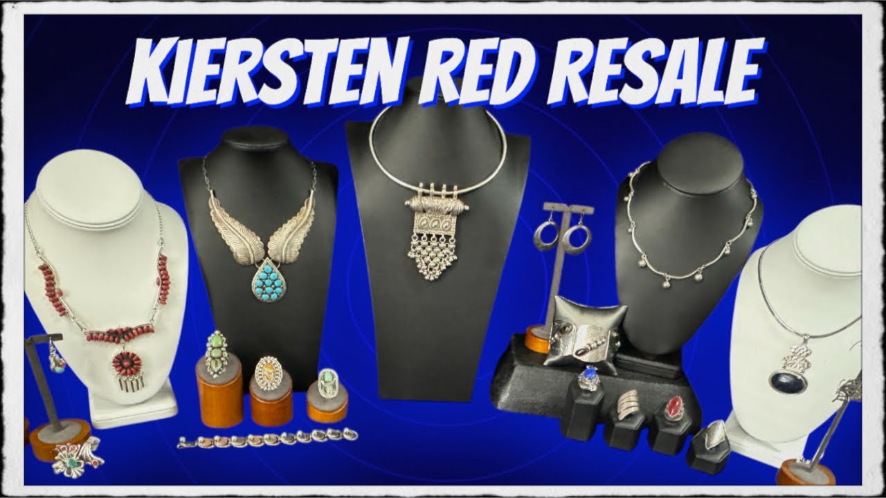 KIERSTEN RED RESALE live jewelry auction Thursday 3/6 4pm pst - YouTube