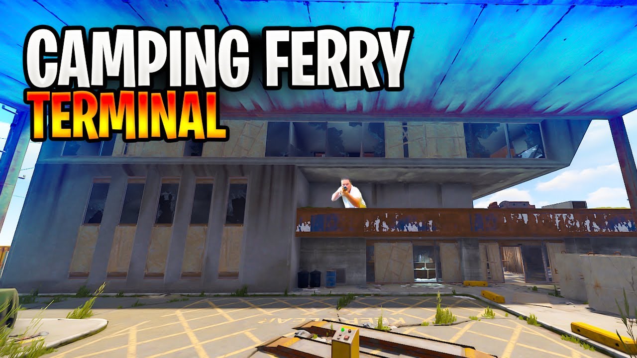 Using the @gupp 🐟 spot to Camp Ferry Terminal in Rust - YouTube
