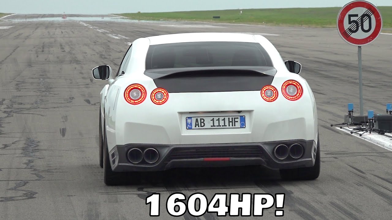 1604HP Nissan R35 GT-R ETS PRO1700 Turbokit 0-366 KM/H Acceleration ...