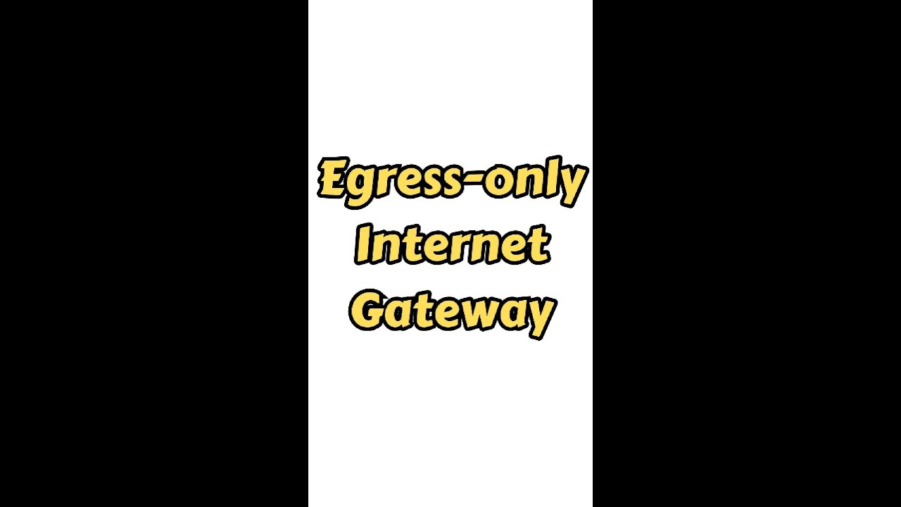 ☁️ AWS Egress-only🔥 Internet Gateway 🚀#devops #aws #awscertification ...