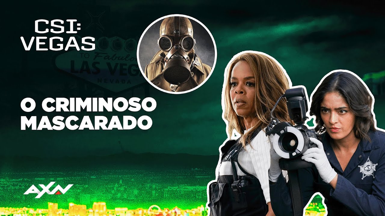 Uma simples máscara esconde a identidade do criminoso | CSI: Vegas ...