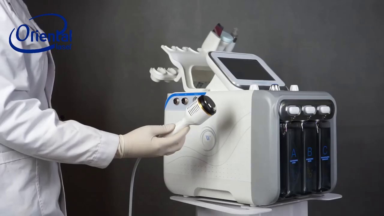 2020 portable 6 in1 hydrogen oxygen machine small bubble machine ...