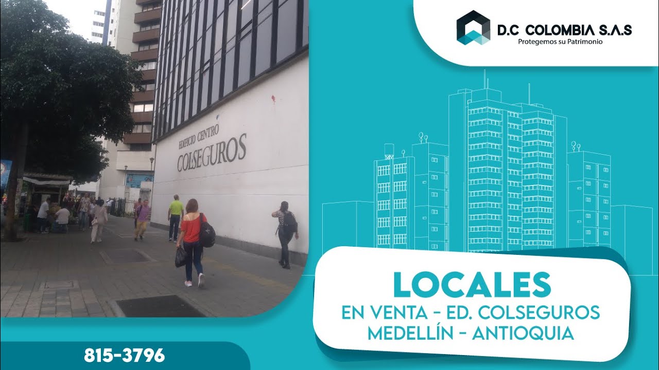 VENTA DE LOCAL EN EDIFICIO COLSEGUROS MEDELLÍN - YouTube