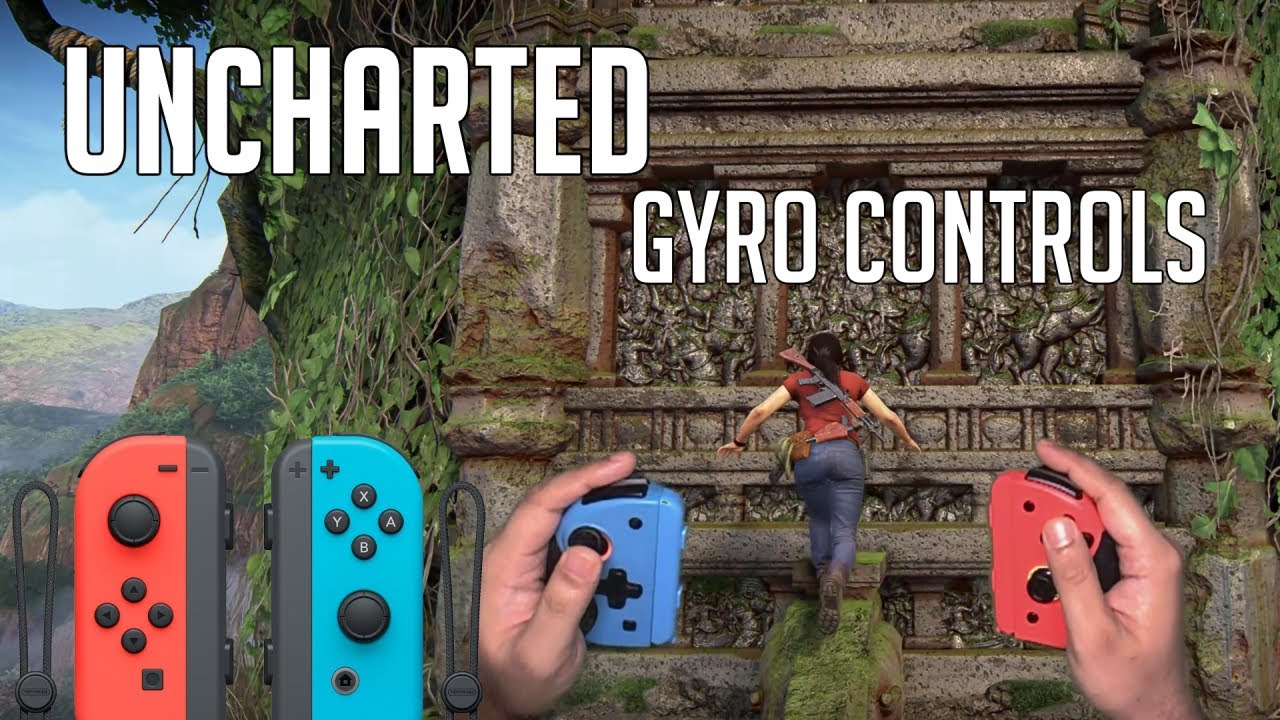 UNCHARTED: Legacy of Thieves Collection - Gyro Controls gameplay with ...