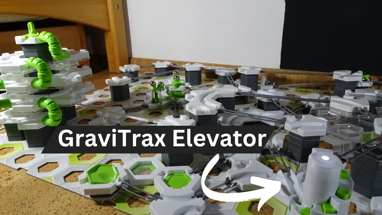 GraviTrax Bahn mit dem Elevator - YouTube