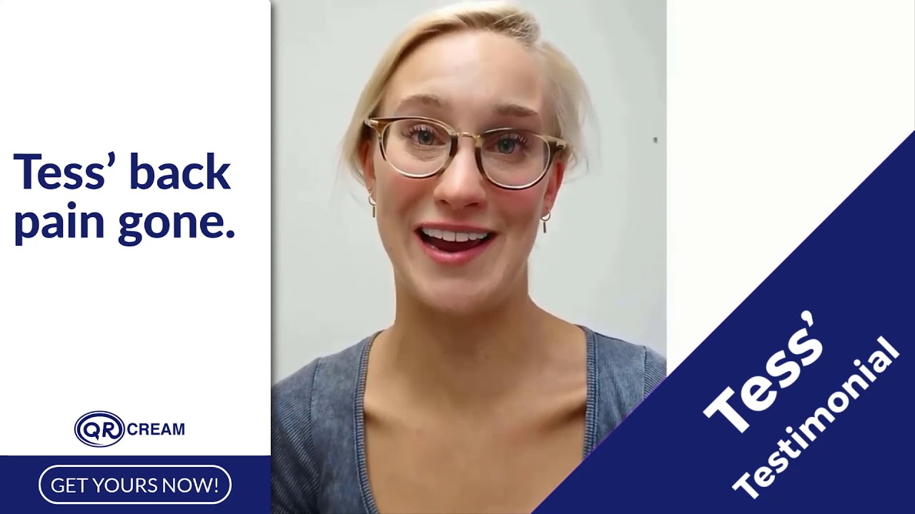 Tess’ back pain gone - YouTube