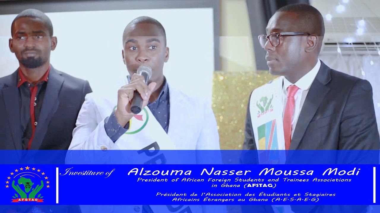 Investiture de Alzouma Nasser Moussa Modi Président de l'AESNG à la ...