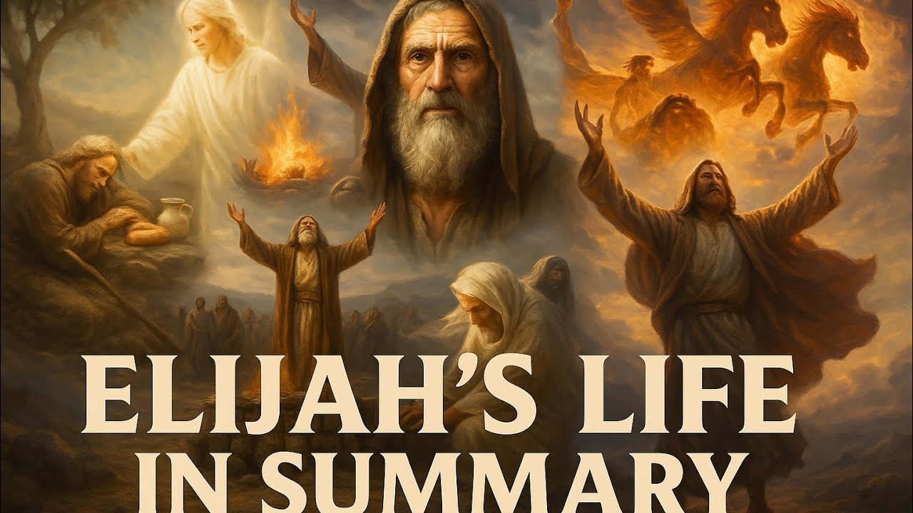 Elijah's Life In Summary — A Powerful 3D Biblical Story - YouTube