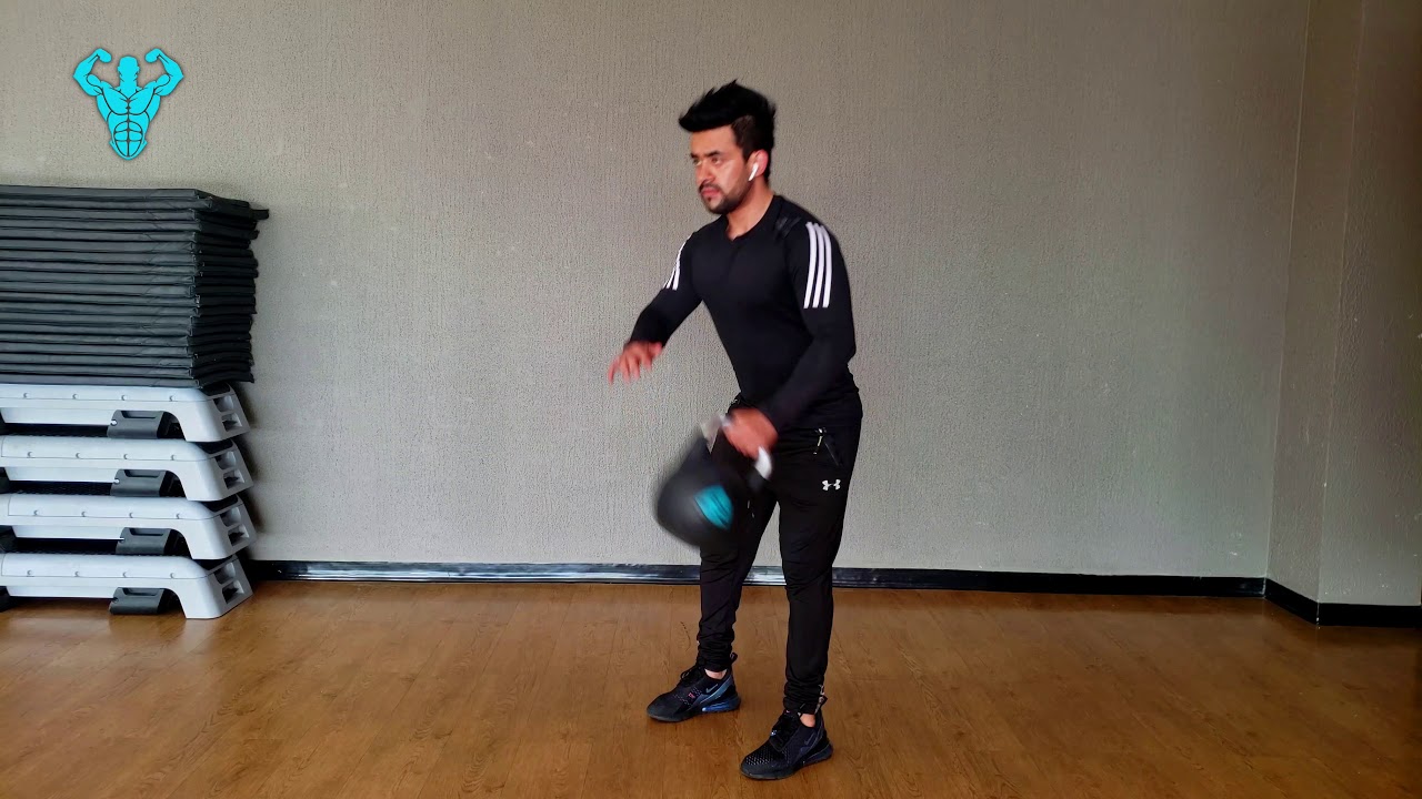 EXERCISES WITH KETTLEBELL - Side Swing Catch - YouTube