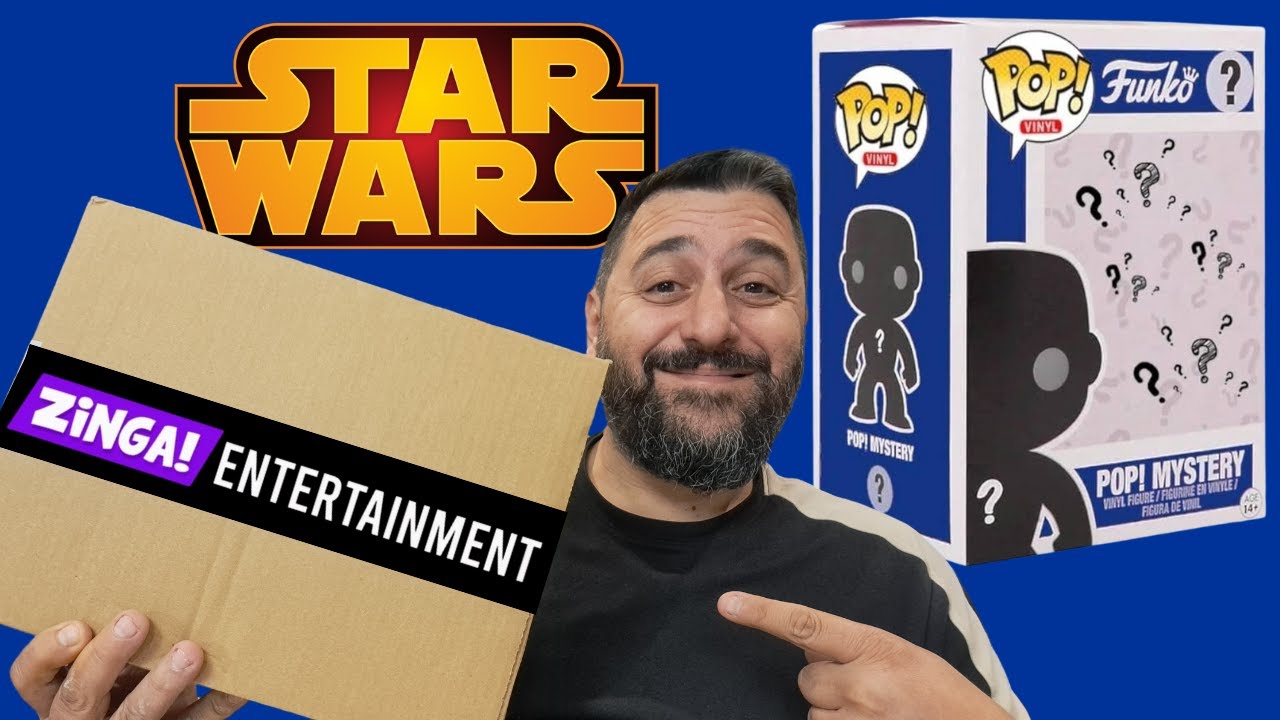 Star Wars Funko Pop Mystery Box Unboxing! Zinga Entertainment Haul # ...