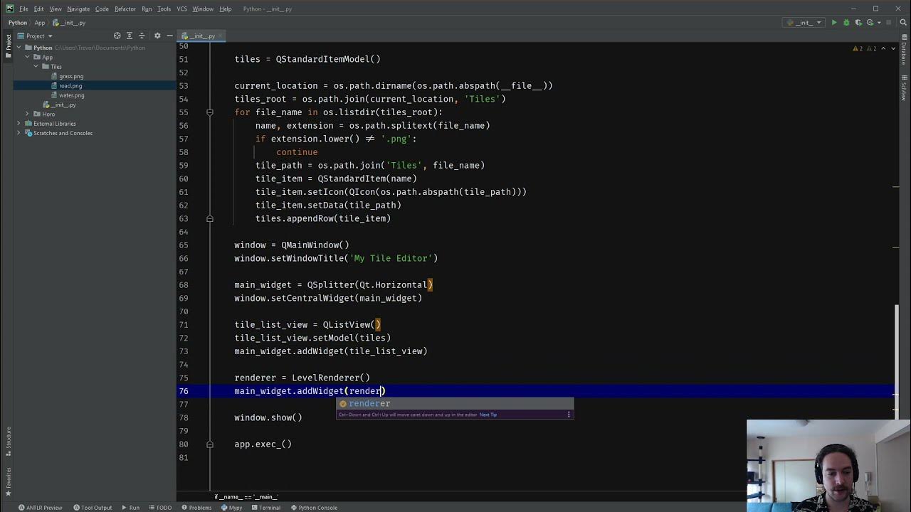 Tutorial: making a tile-based level editor with Python & Qt, Part 1 - YouTube