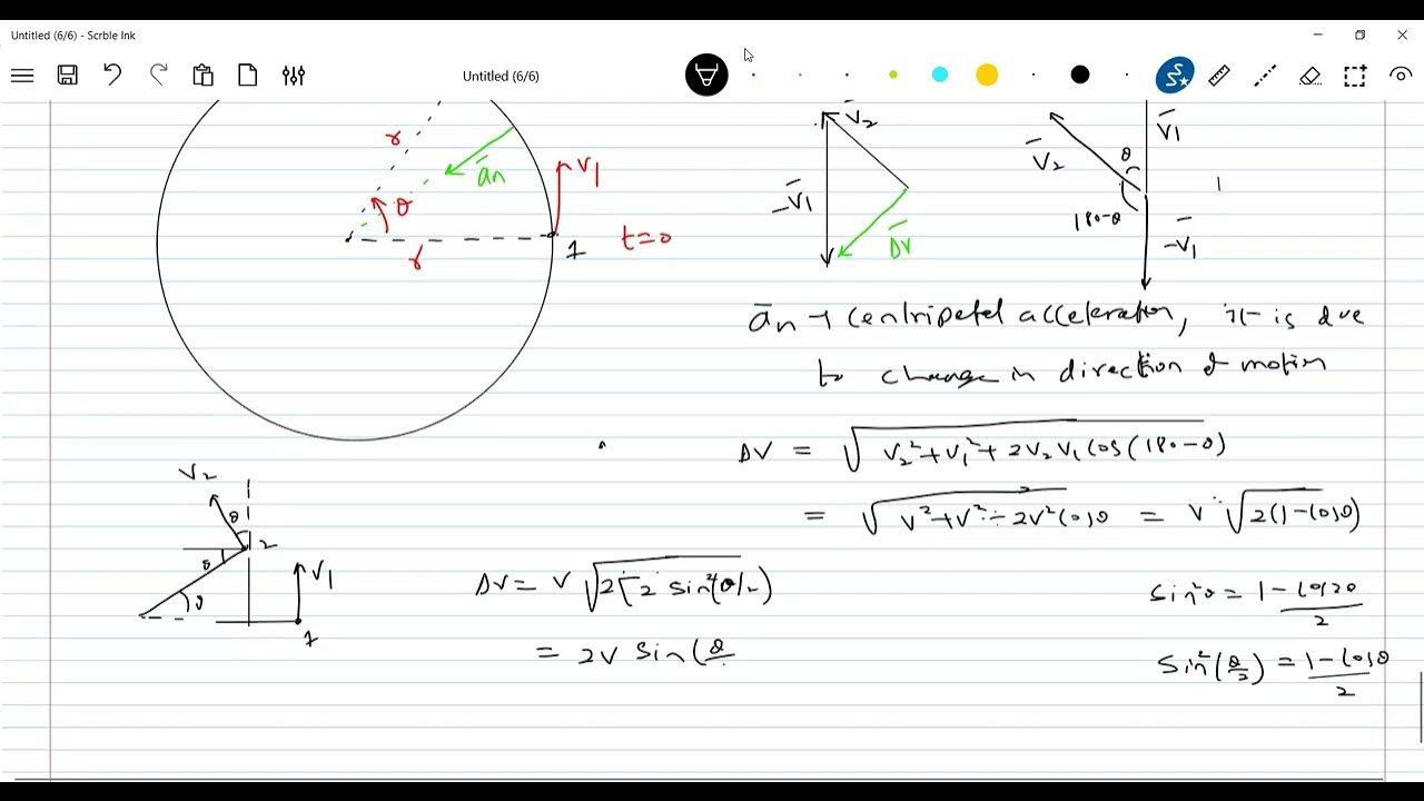 3) Physics | kinematics of circular motion class 11| centripetal and tangential acceleration ...