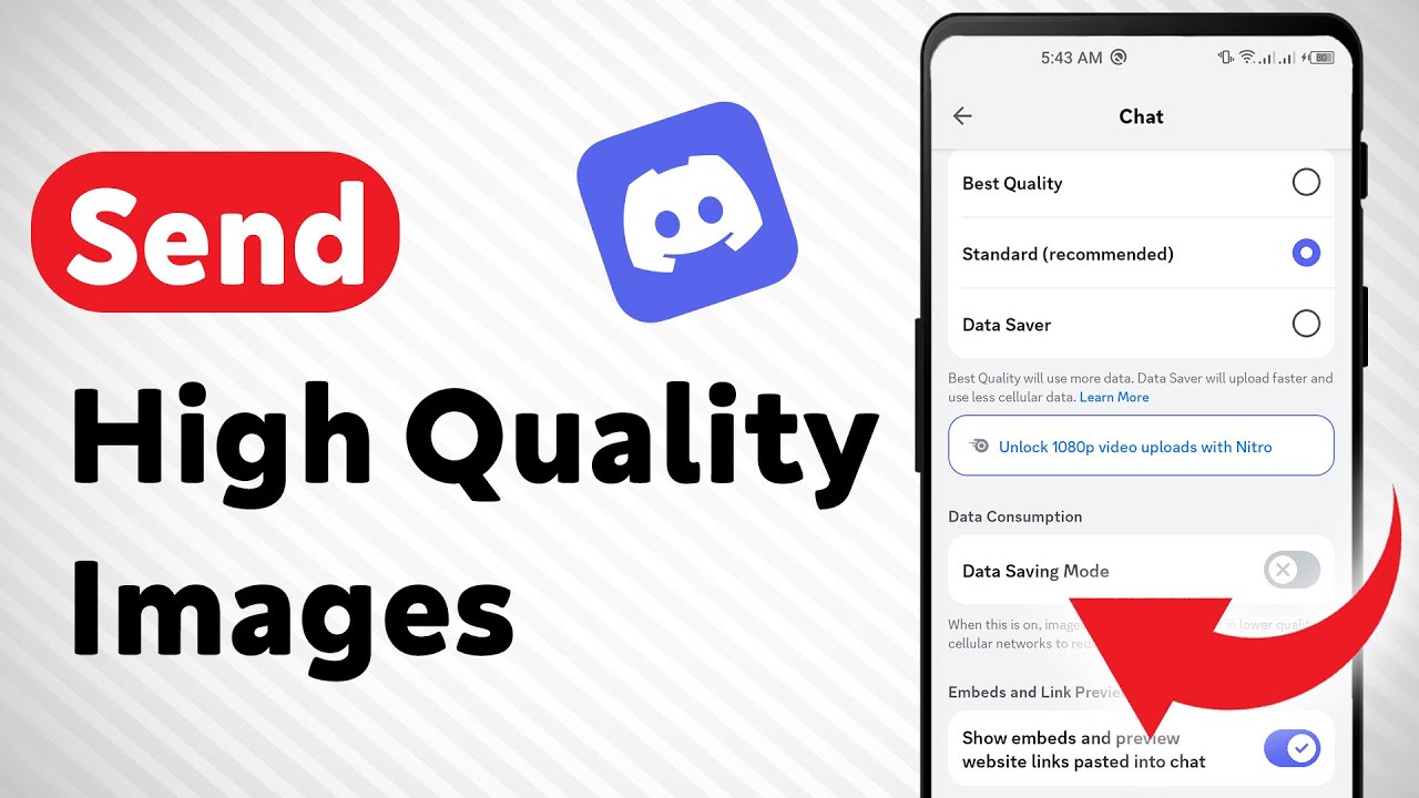 How to Send High Quality Images on Discord (Updated) - YouTube