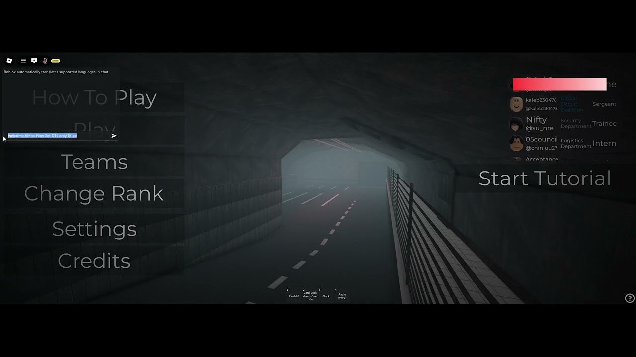 Roblox Scp Roleplay Classic How get O1-J [10K team xp] - YouTube