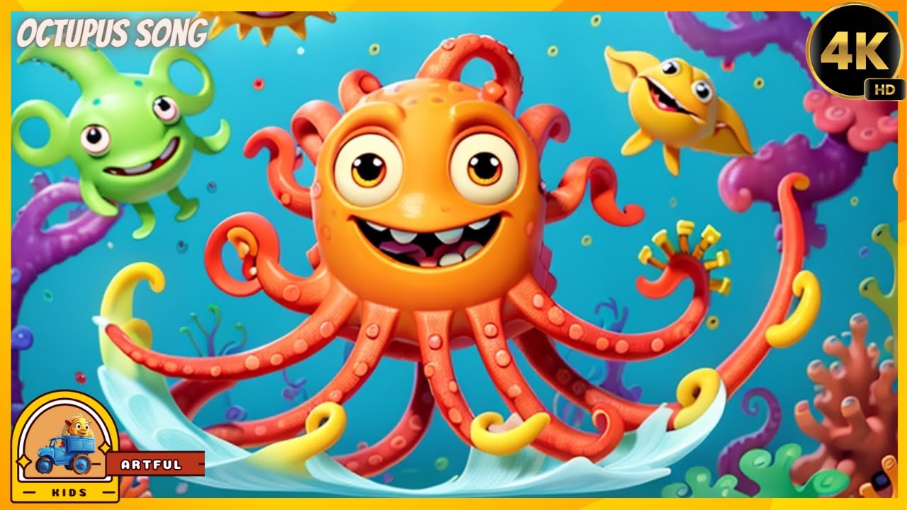 Octopus Song For Kids | Artful Animations - YouTube