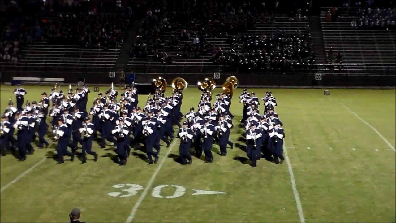 WVHS Marching Band Competes in Bradley Classic - YouTube