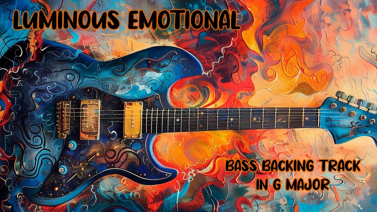 Luminous Emotional Bass Backing Track in G Major - YouTube