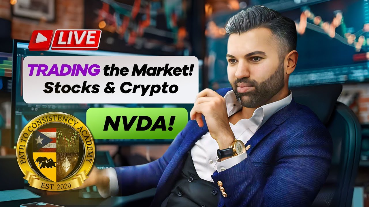 Live Trading the Stock Market (NVDA): Strategies, Analysis, and Insights - YouTube
