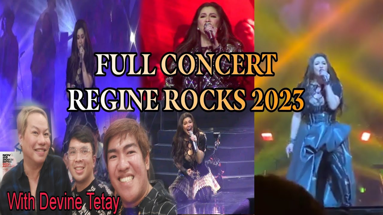 Regine Velasquez - Full Concert @ Regine Rocks | Iba ka tlga Regine ...