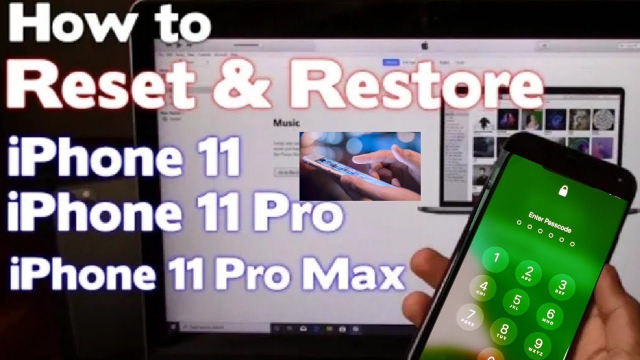 How to reset and restore iphone 11 iphone 11 pro iphone 11 pro max ...