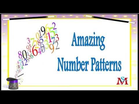 Amazing number patterns - YouTube