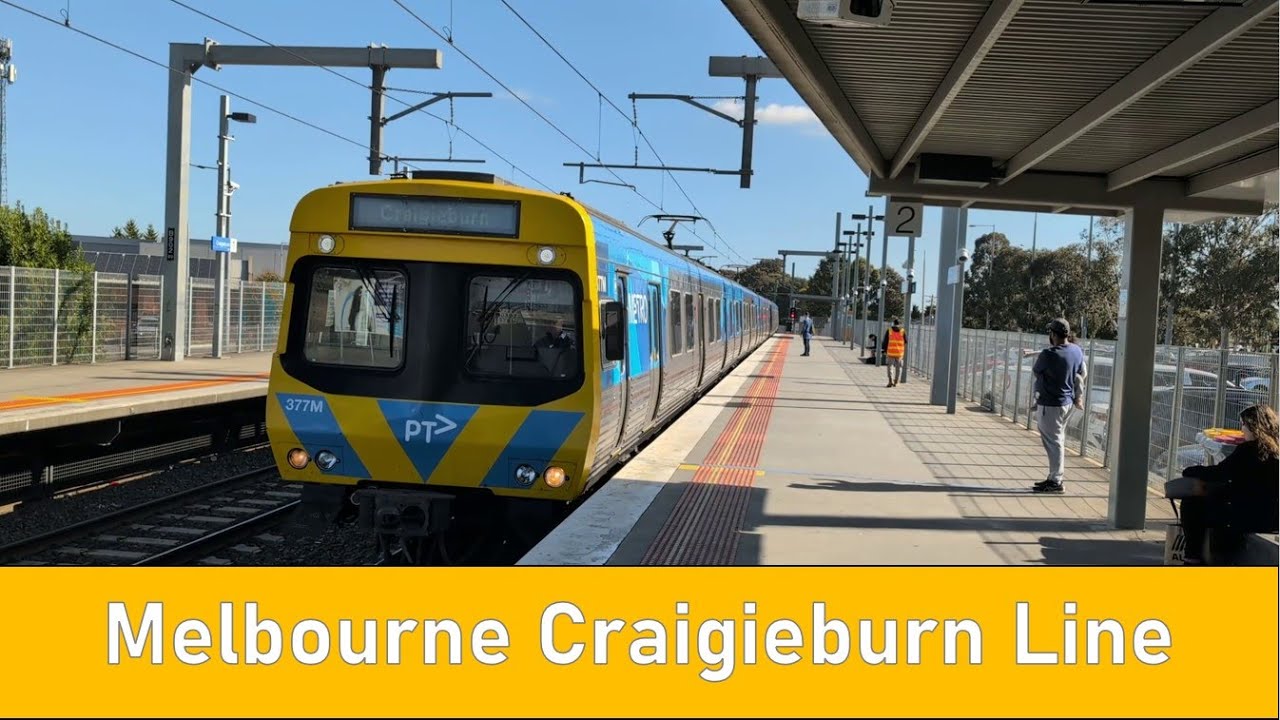 Melbourne Craigieburn Line - YouTube