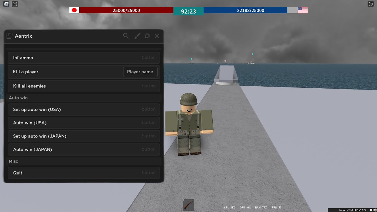 Naval Warfare | INFINITE AMMO, KILL PLAYER, AUTO WIN and MORE! Script ...