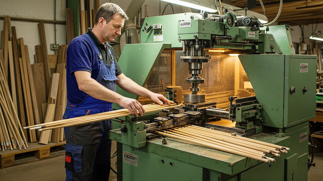 Snooker Stick Manufacturing: A Step-by-Step Factory Tour - YouTube