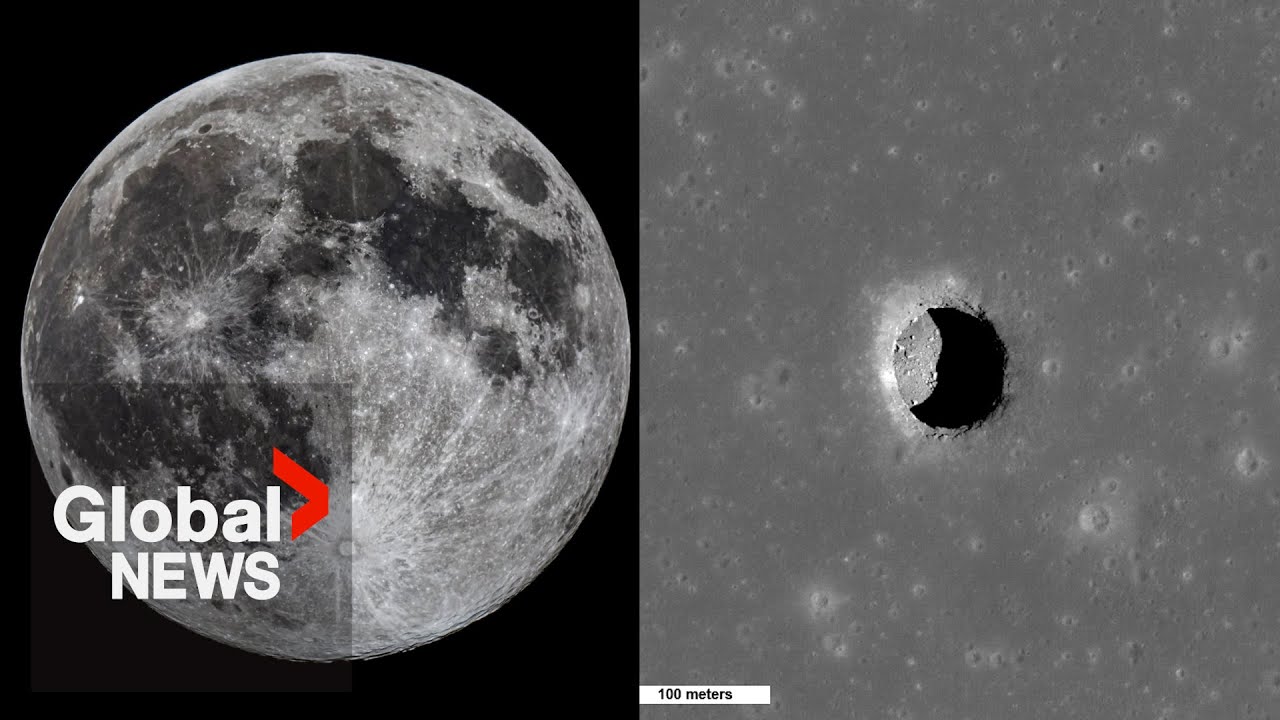 Could newly-discovered "moon cave" become an astronaut base camp? 🌒 ...
