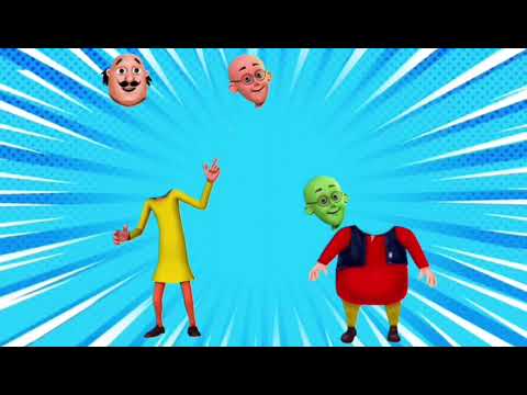 MOTU PATLU HEAD MATCHING PUZZLE! 👍| मोटू पतलू हेड मैचिंग पहेली ! | LONG VIDEO! | FUN GAME!