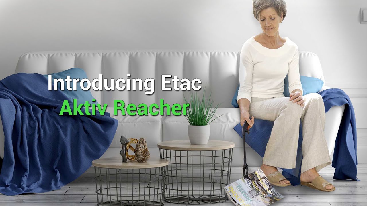 Aktiv Reacher - grabber tool reaching aids - YouTube