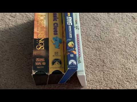 VHS/DVD/DS/3DS Update (7/26/2020) - YouTube