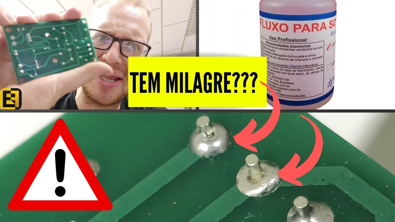 Fluxo de Solda Liquido ou Fluxo Pastoso Fazem Milagre em Soldagem de ...