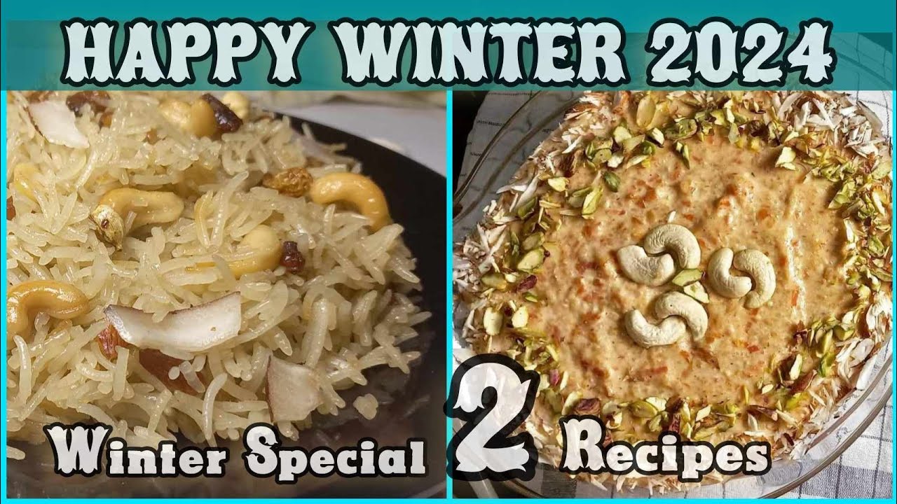 Two Winter Special Recipes || Gur wale chawal Recipe || Gajrela Recipe || Healthy Winter Recipes ...