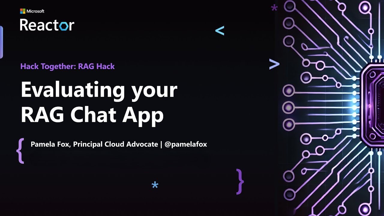 Evaluating your RAG Chat App - YouTube