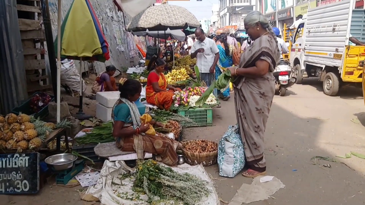 Pongal festival madurai bazaar - YouTube