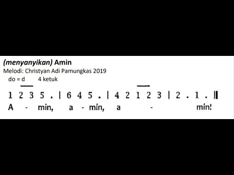 AMIN (Instrumen) Christyan Adi Pamungkas