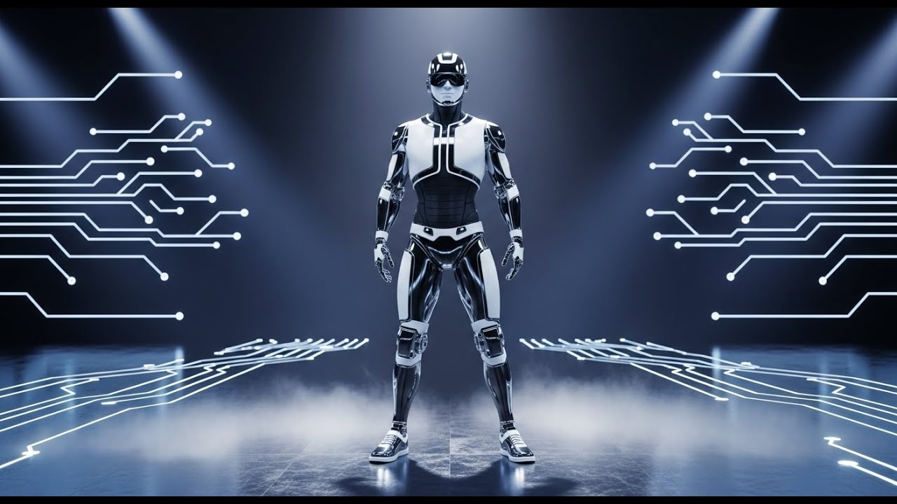 Dance Mode Override – Funky Robot Popping Track | Robot-Pop - YouTube