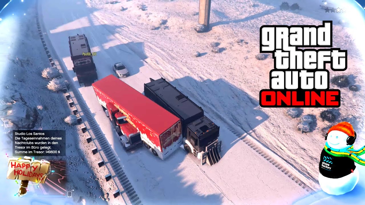 CocaCola Festtagsschlepper VS 2x LSD Labor 😂 GTA 5 ONLINE ...