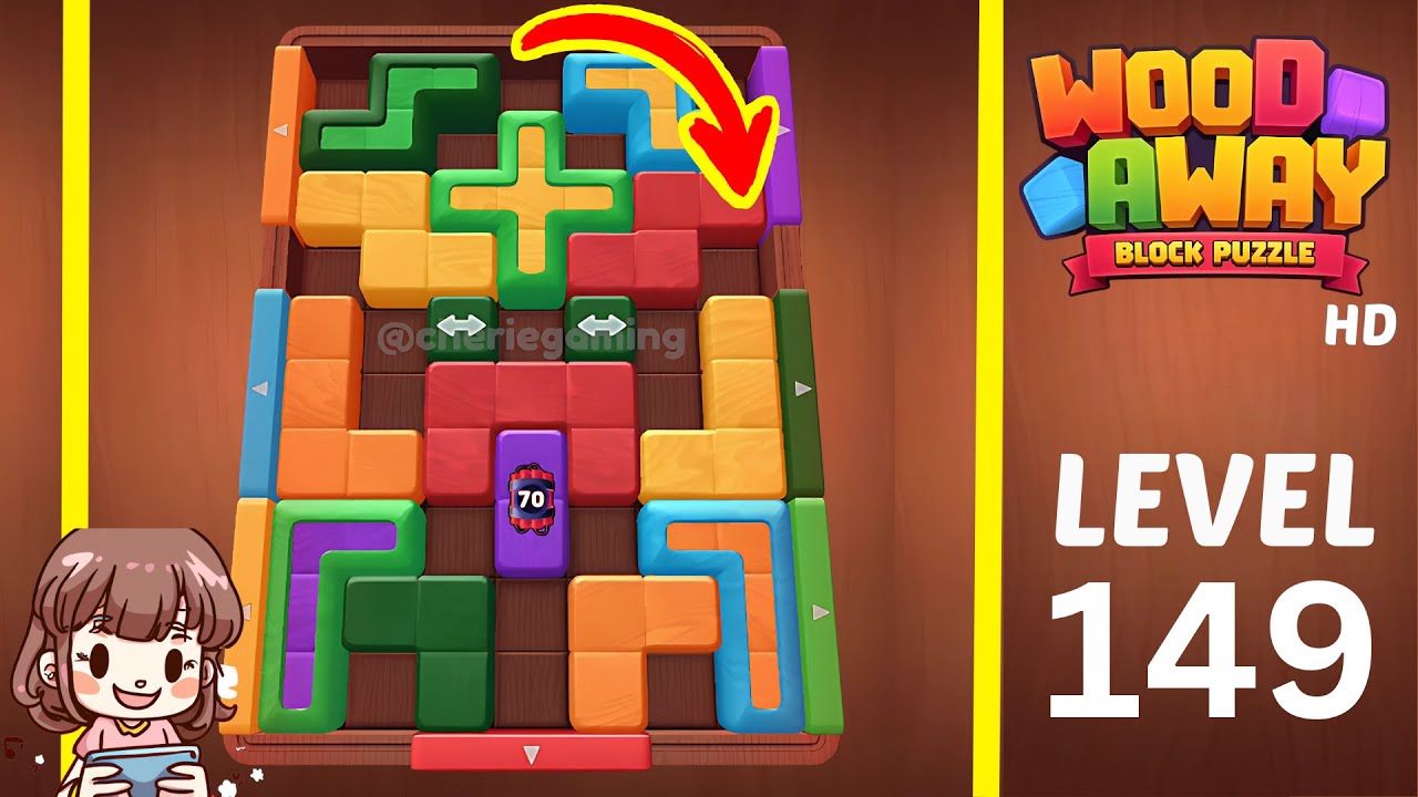Wood Away Level 149 Solution Walkthrough - YouTube