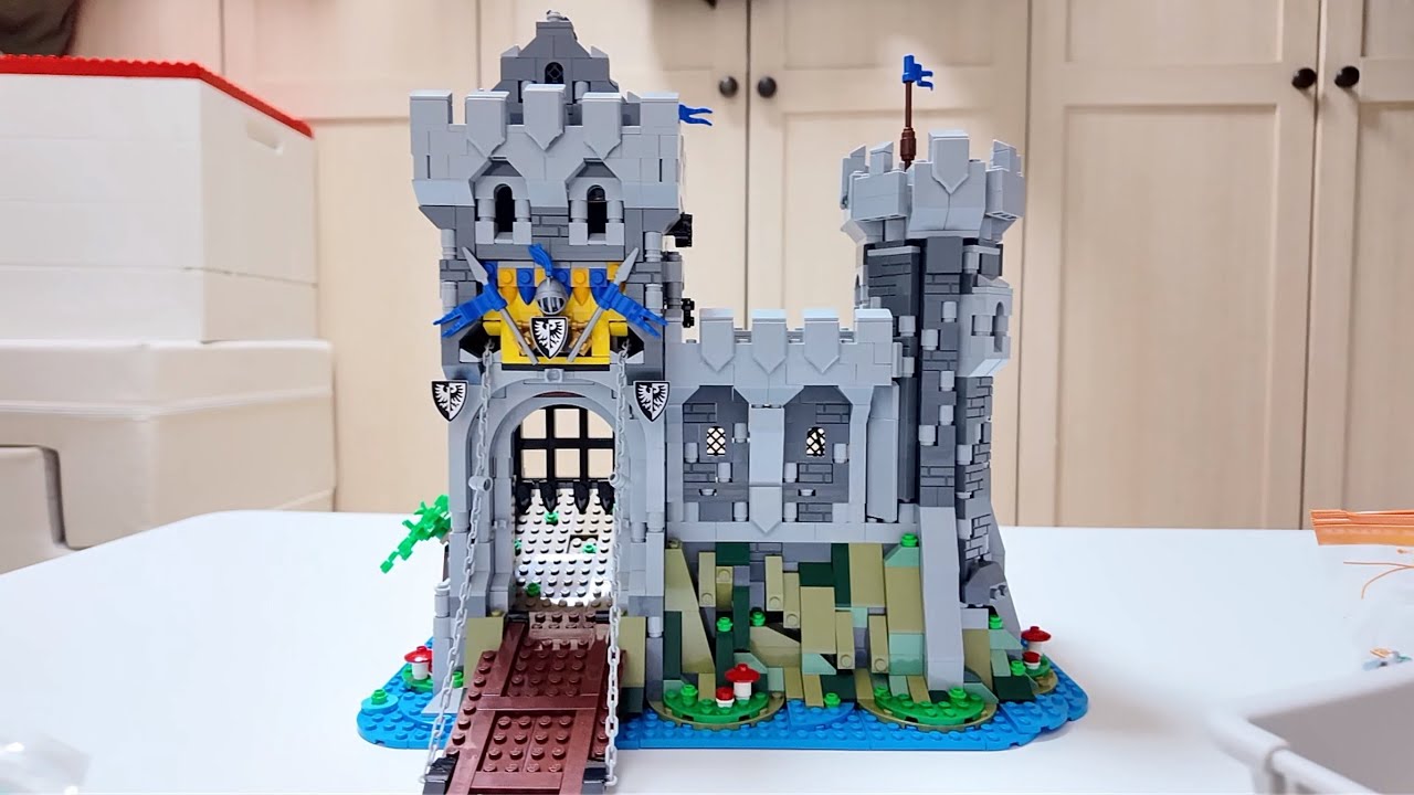 lego 31120 Medieval Castle moc falcon master's castle 2 lego Build 중세시대 ...