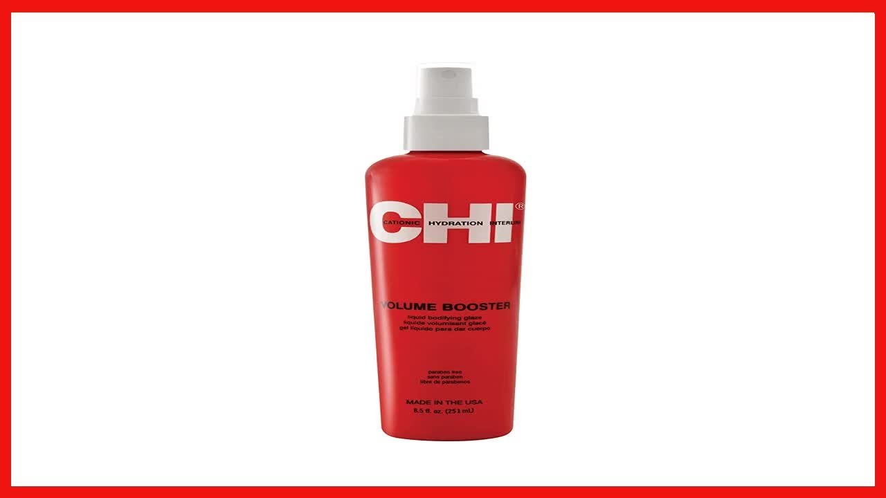 CHI Volume Booster Liquid Bodifying Glaze ,8 FL Oz - YouTube